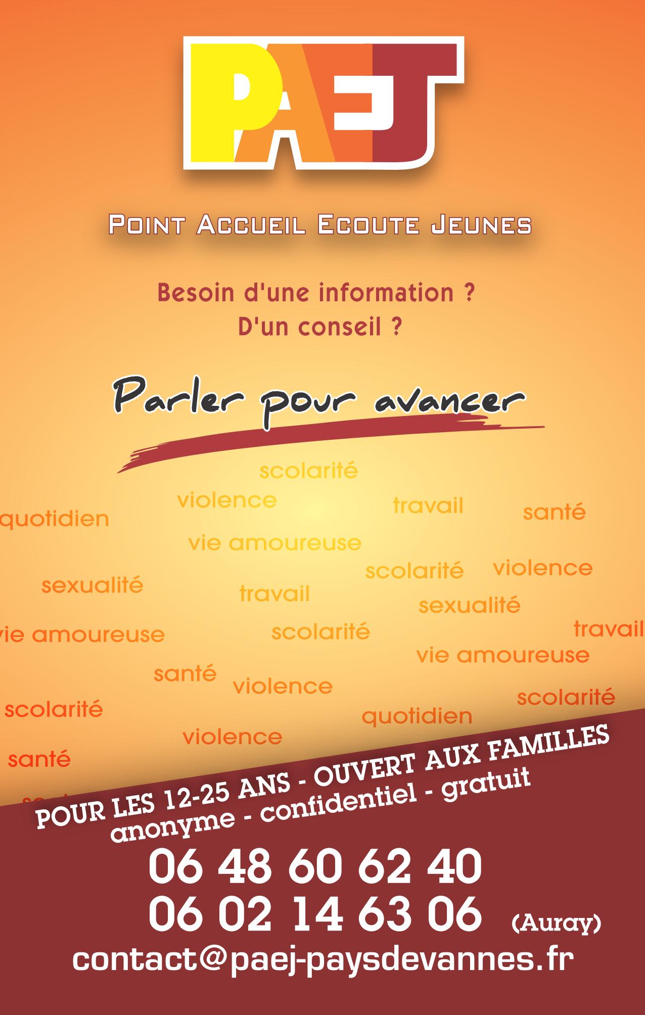 Point Accueil Ecoute Jeunes - Plumergat