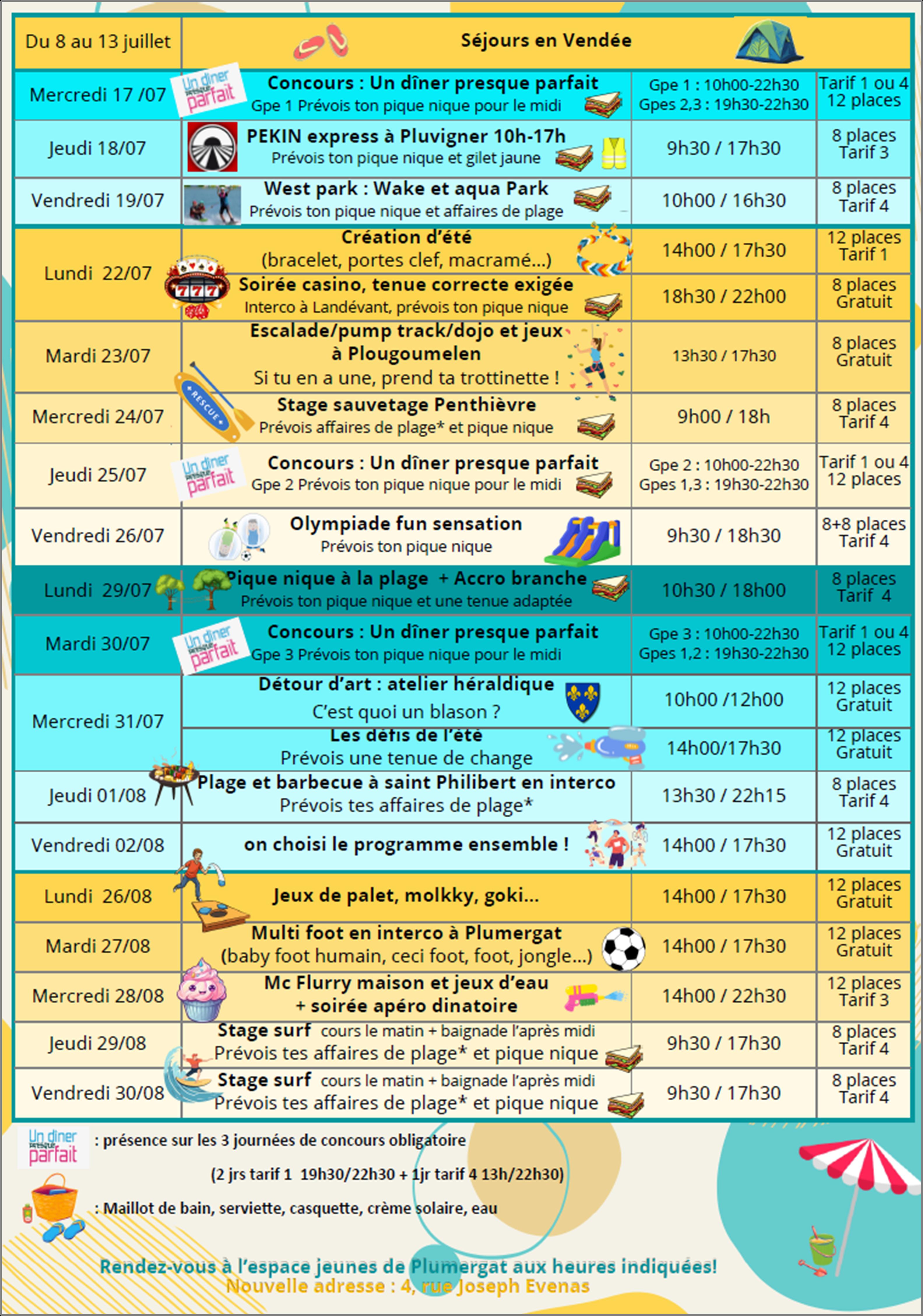 Espace Jeunes - 12 ans - 17 ans - Fonctionnement - Plumergat